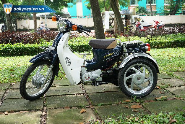 Đánh giá chi tiết xe máy CUP 50cc ba bánh chế
